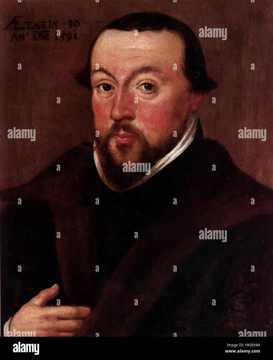 This portrait of Bishop Fugger captures his role in the Catholic Church ...