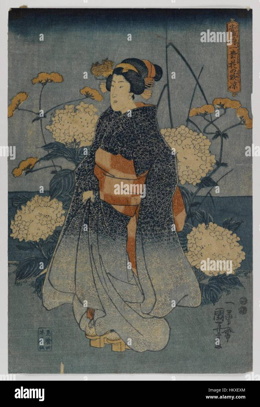 Utagawa Kuniyoshi, a renowned Japanese ukiyo-e artist, is known for his ...