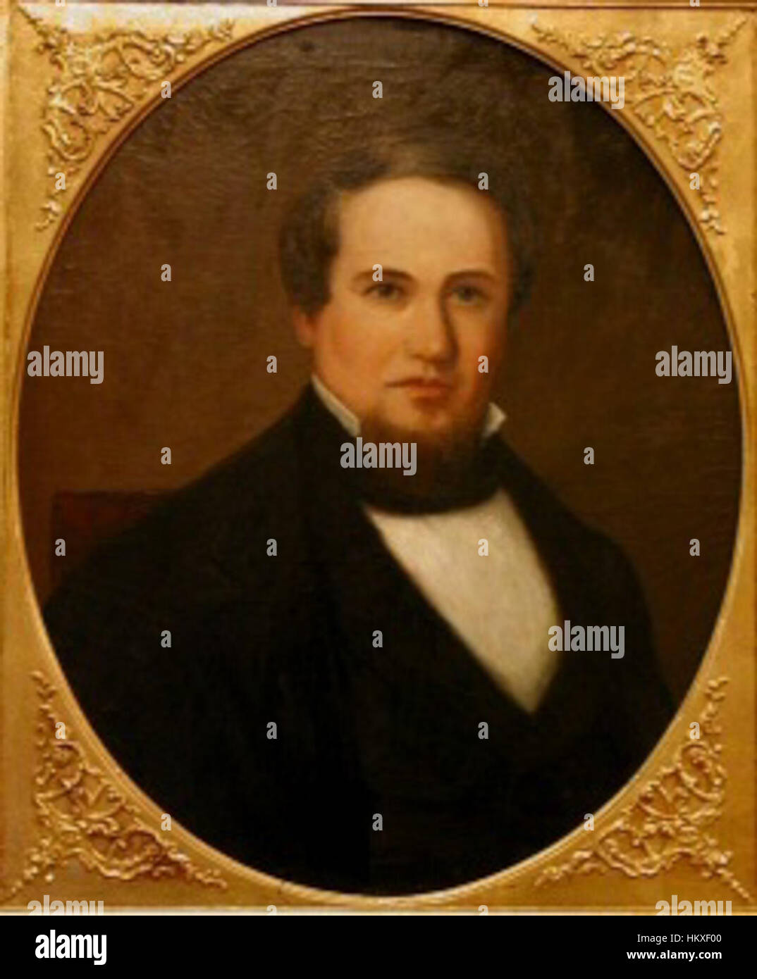 The painting 'Brown-Aaron' by W.B. Cooper showcases the artistic style ...