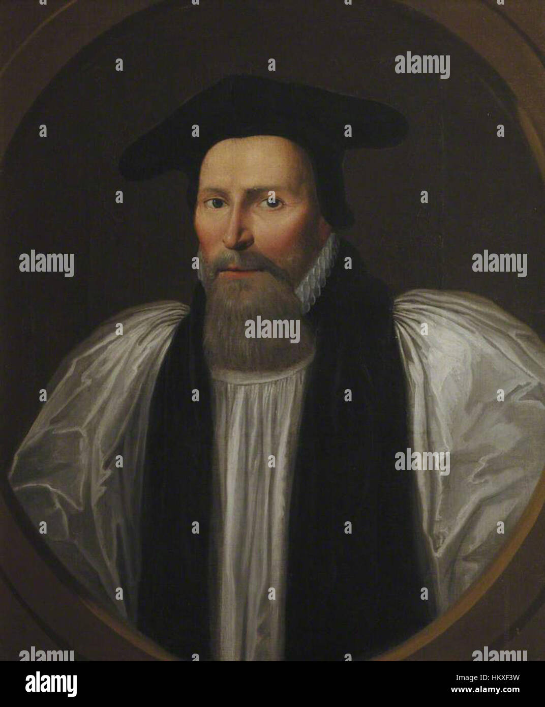 This portrait of Bishop Buckeridge showcases the artist’s mastery in ...