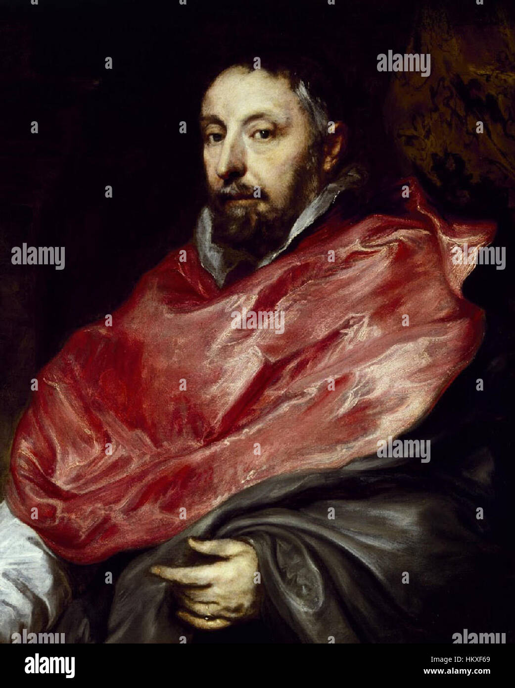 The artwork titled 'Bishop Triest' represents a portrait of the bishop ...