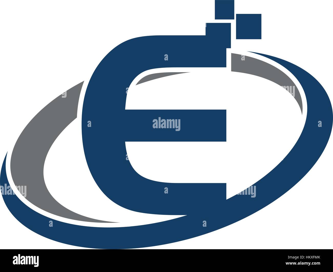 Technology Motion Synergy Letter E Stock Vector Image & Art - Alamy