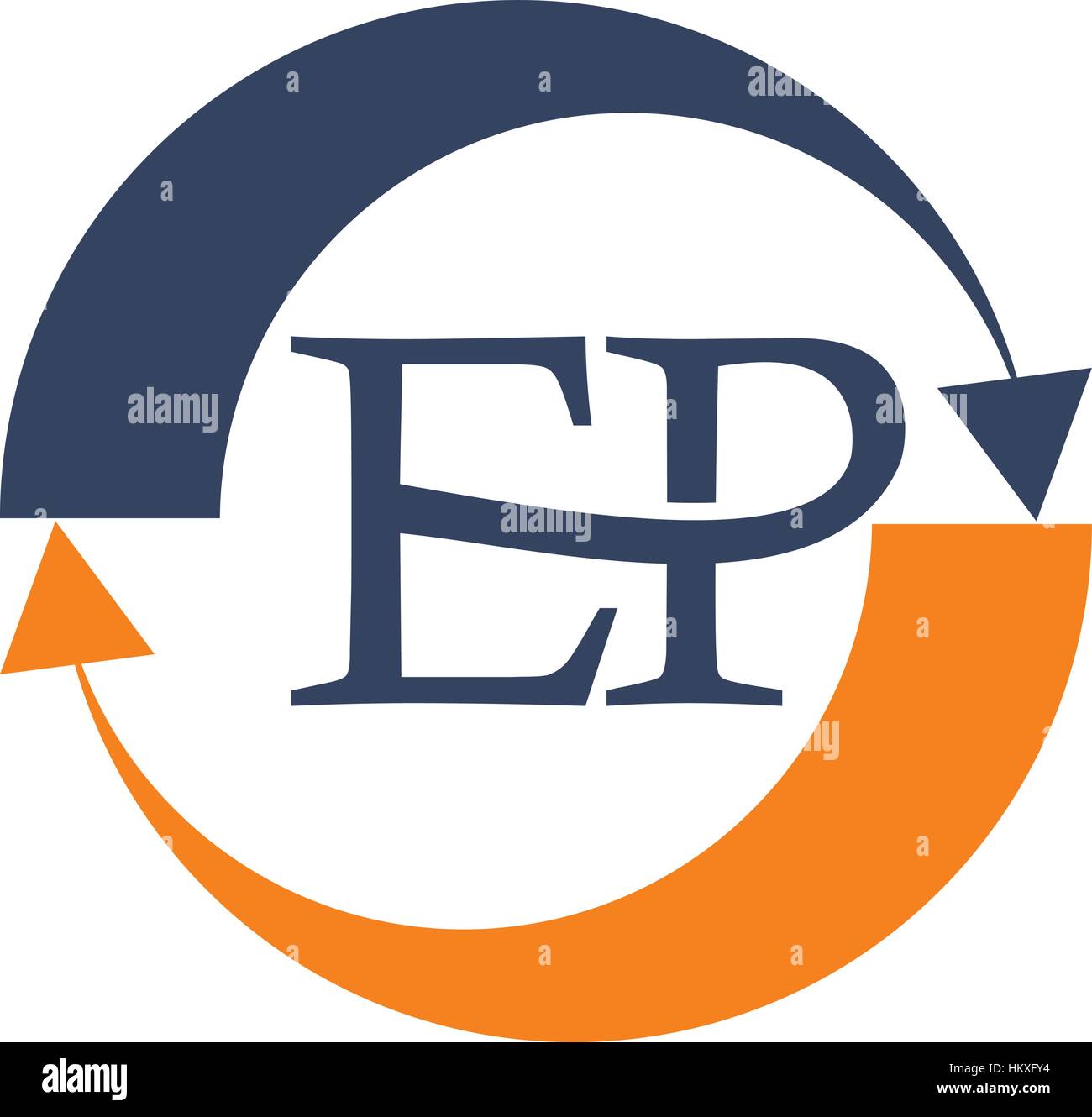 Process Planner Center Letter EP Stock Vector Image & Art - Alamy