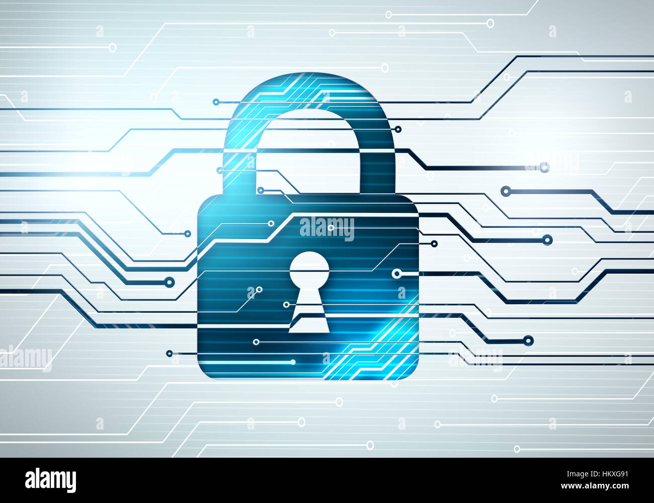 Data lock computer hi-res stock photography and images - Alamy