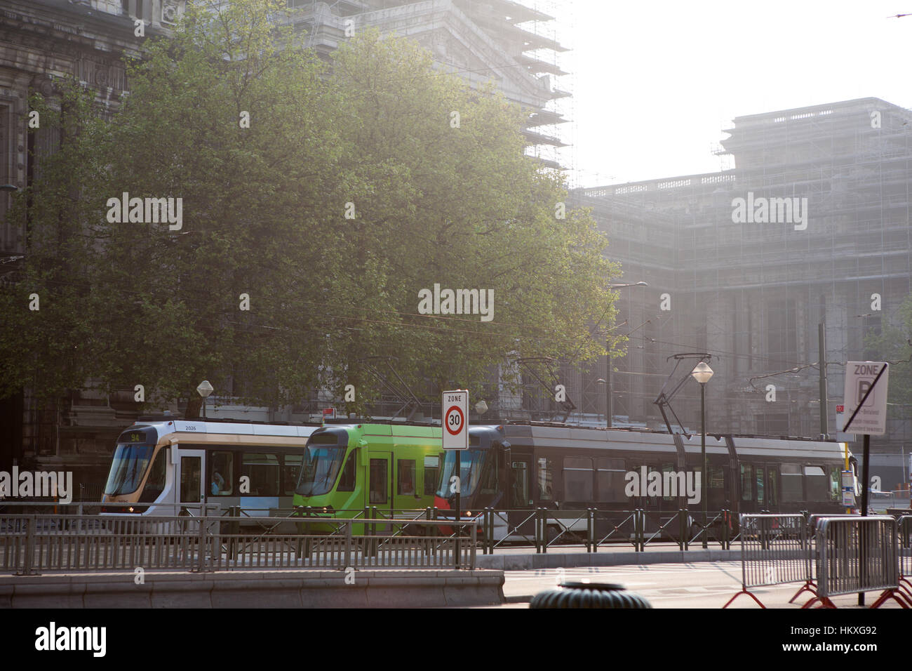 A tram of Brussels tramway network in Brussels, Belgium Stock Photo - Alamy
