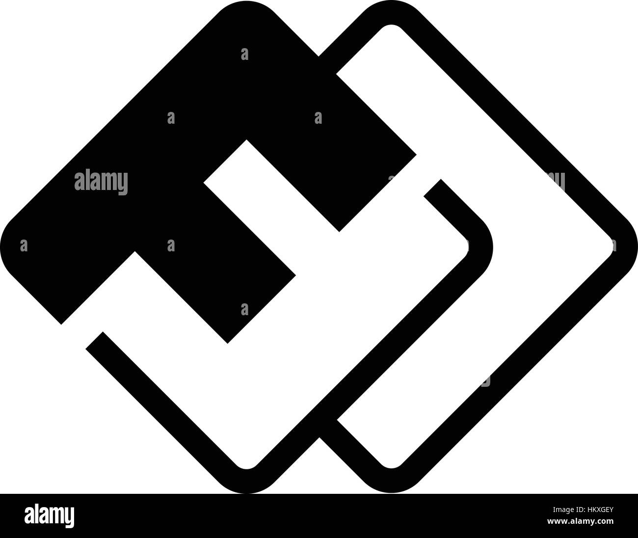 Modern technology solutions business Black and White Stock Photos ...