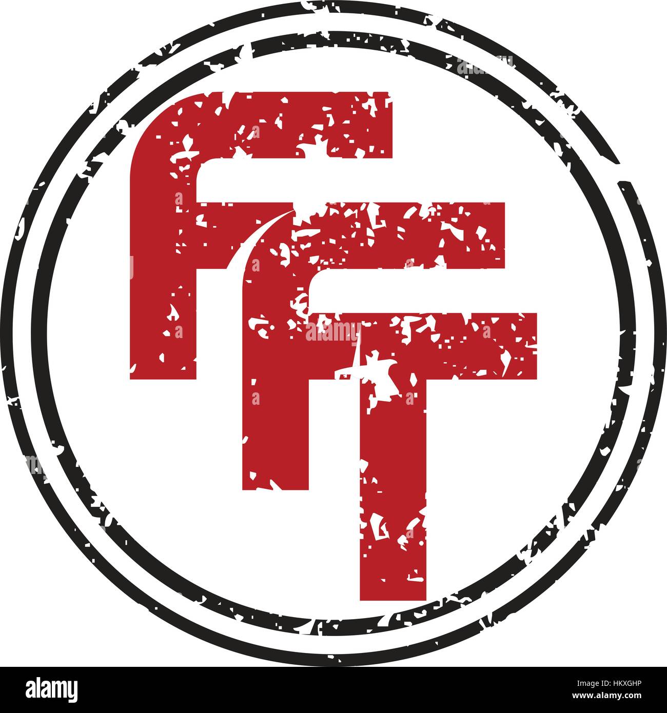Letter F F T Stamp Stock Vector Image & Art - Alamy