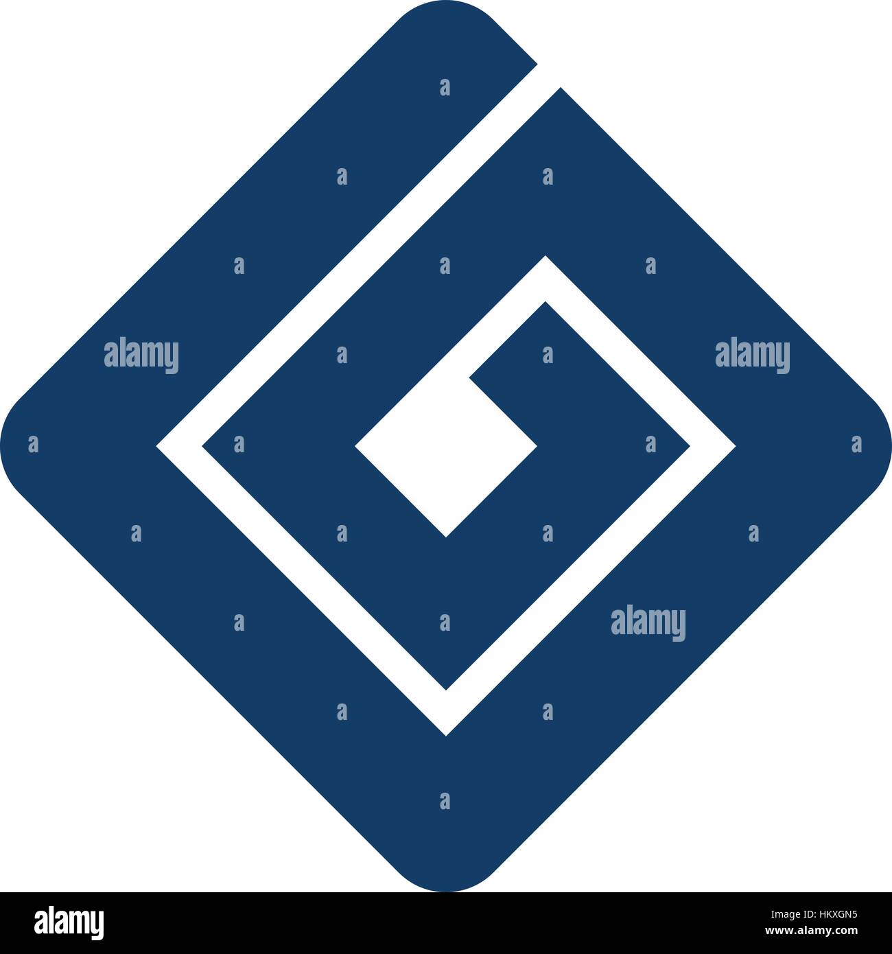 Modern Logo Solution Letter G Stock Vector Image & Art - Alamy