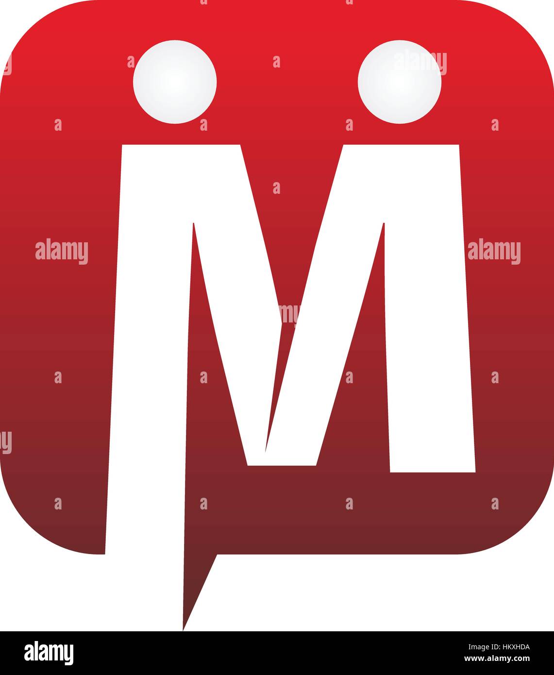 Modern Logo Solution Letter M Union Stock Vector Image & Art - Alamy