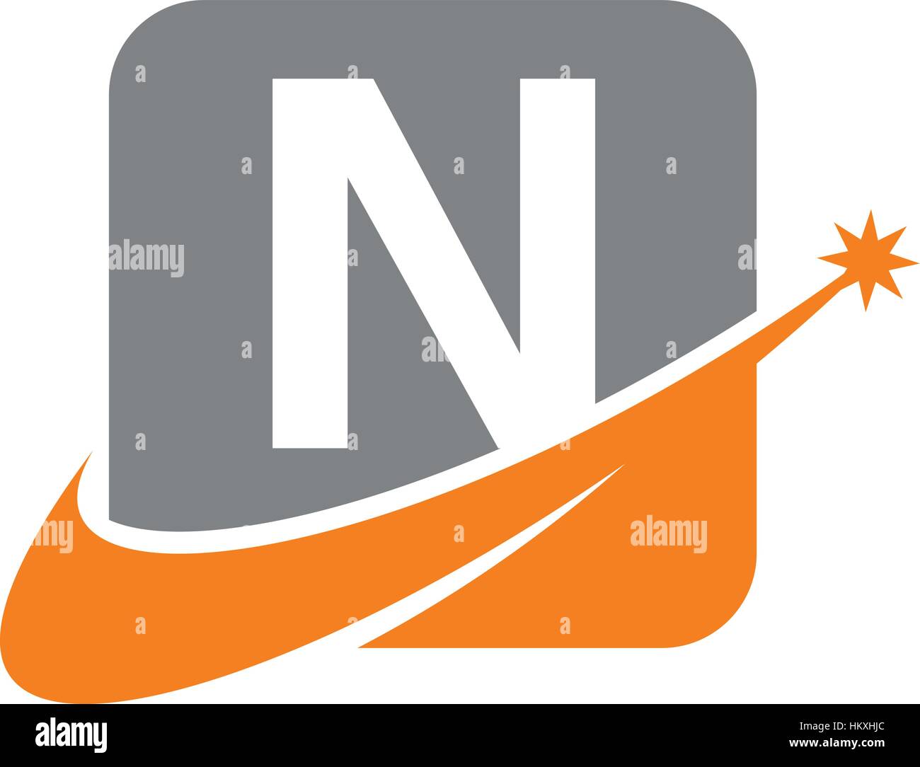 Letter N Logo Stock Photos & Letter N Logo Stock Images - Alamy