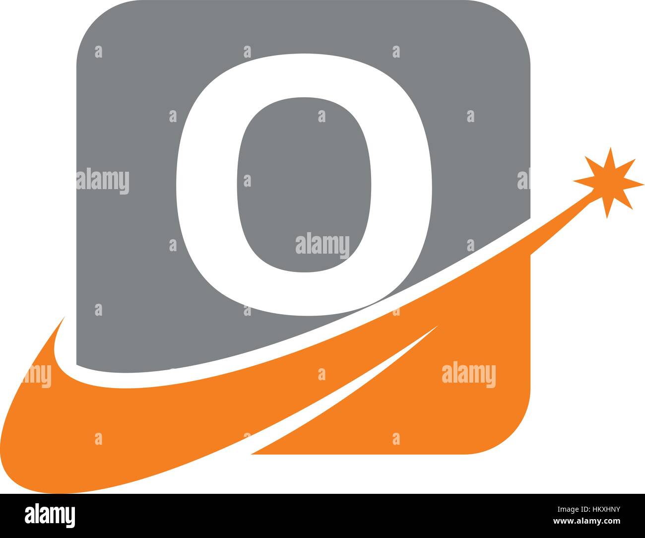 Modern Logo Solution Letter O Stock Vector Image & Art - Alamy