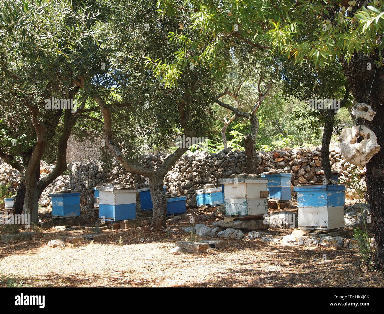 Greek beehives rural greece hi-res stock photography and images - Alamy
