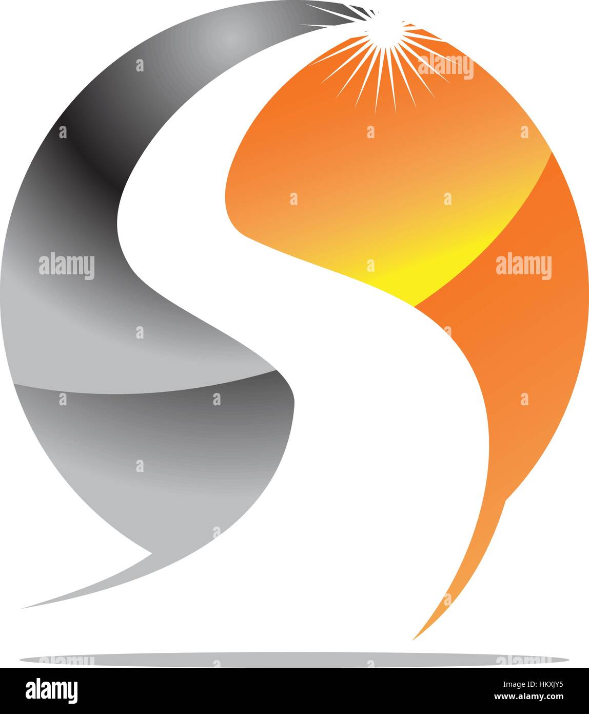 Modern Logo Solution Letter S Stock Vector Image & Art - Alamy