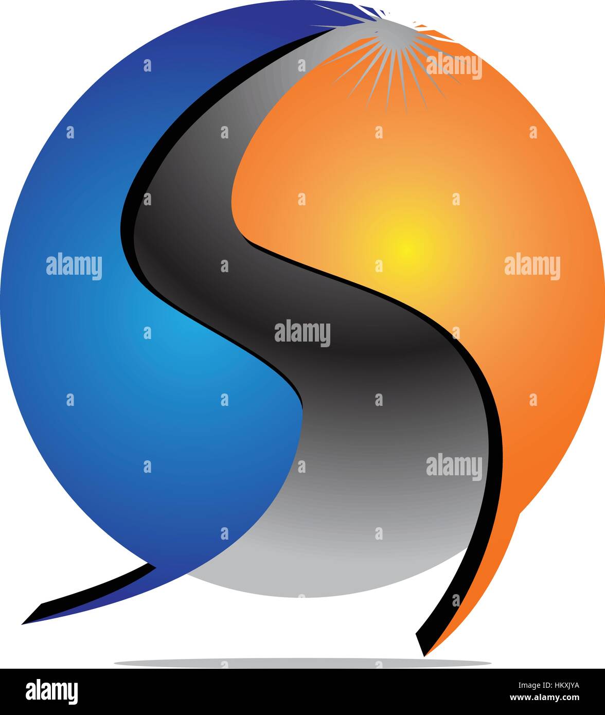 Modern Logo Solution Letter S Stock Vector Image & Art - Alamy