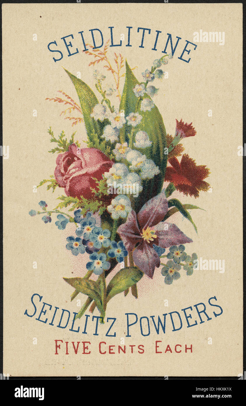 Seidlitz powders hi-res stock photography and images - Alamy