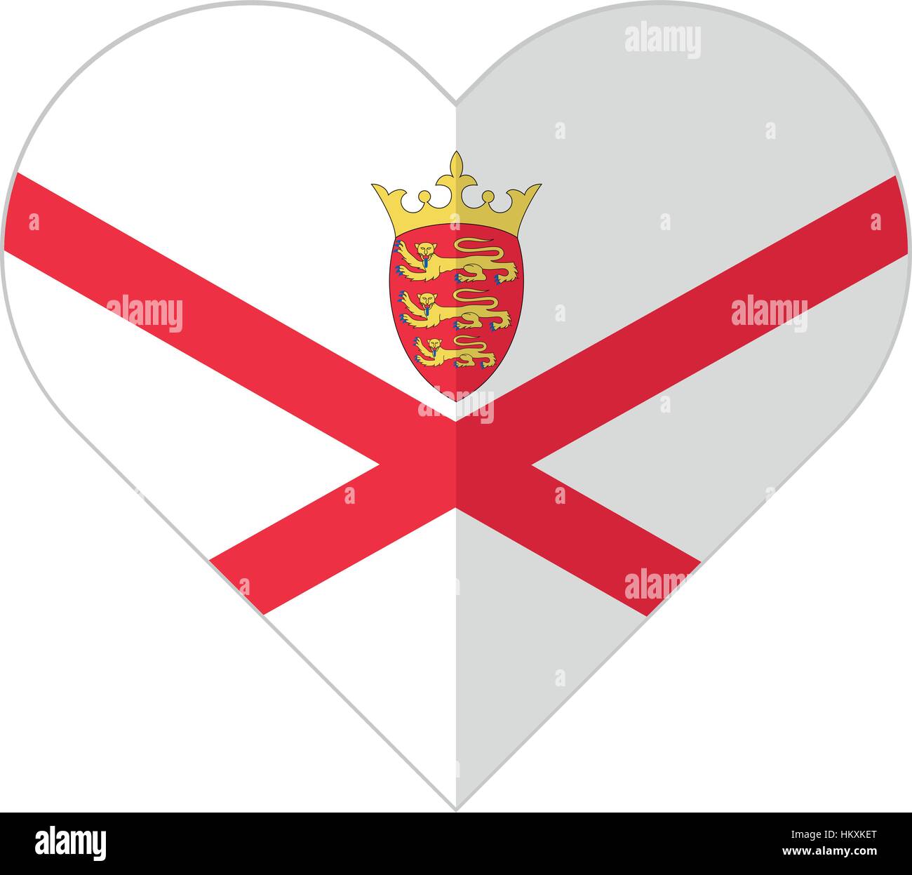 Jersey national flag background Stock Vector Images - Alamy