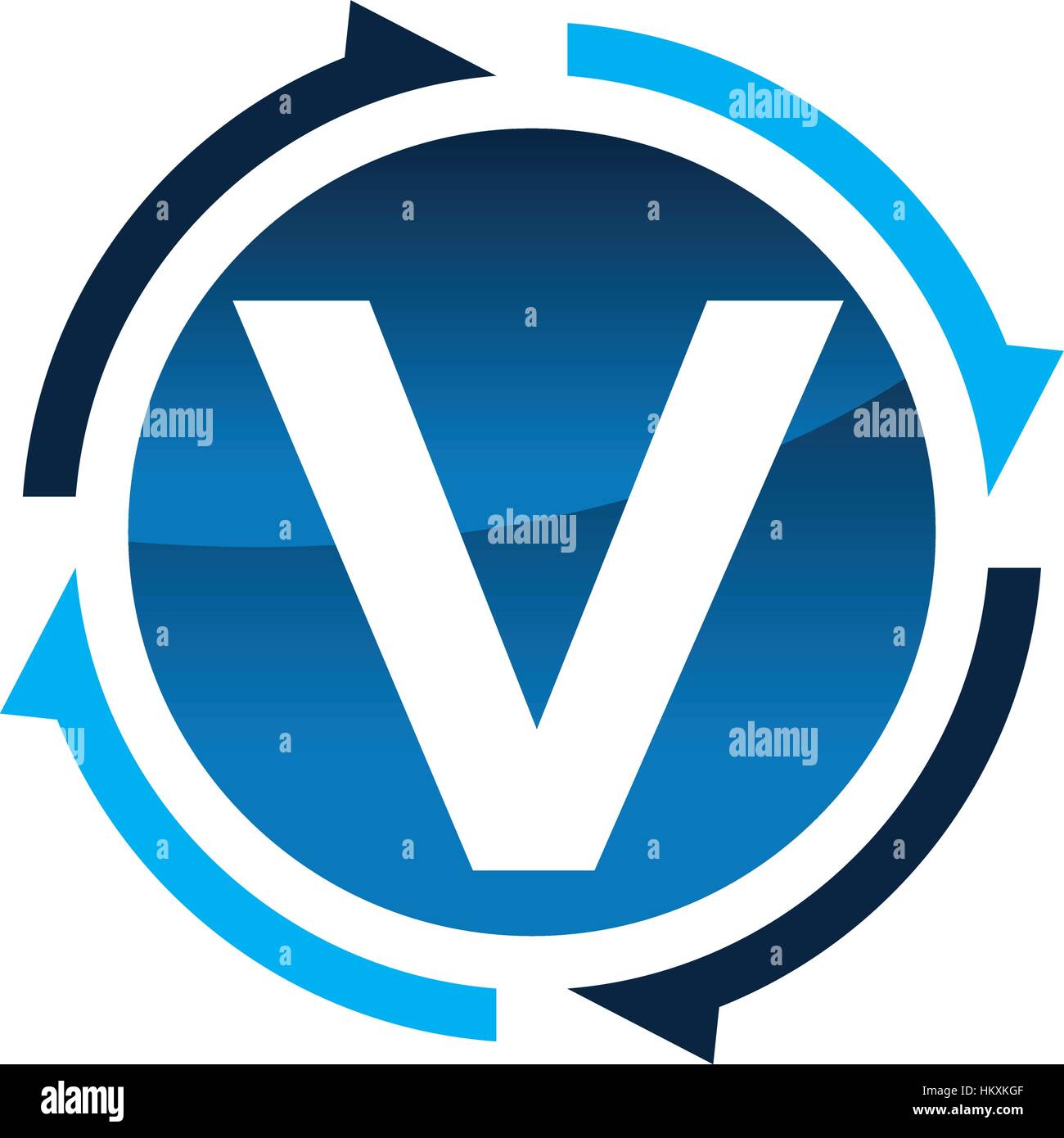 Process Planner Center Letter V Stock Vector Image & Art - Alamy