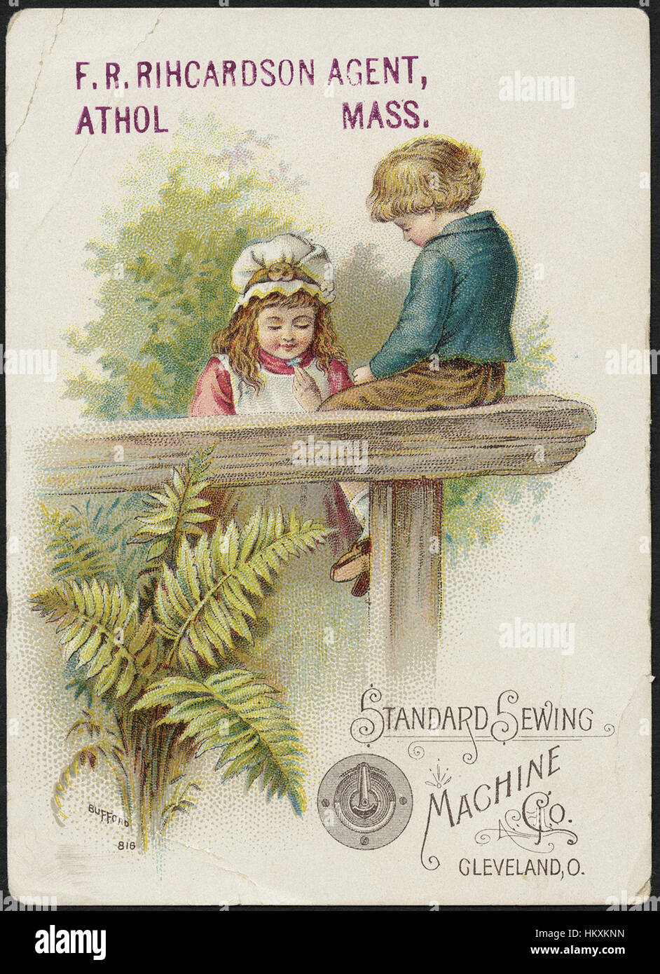 Standard Sewing Machine Co., Cleveland, O. (front Stock Photo - Alamy