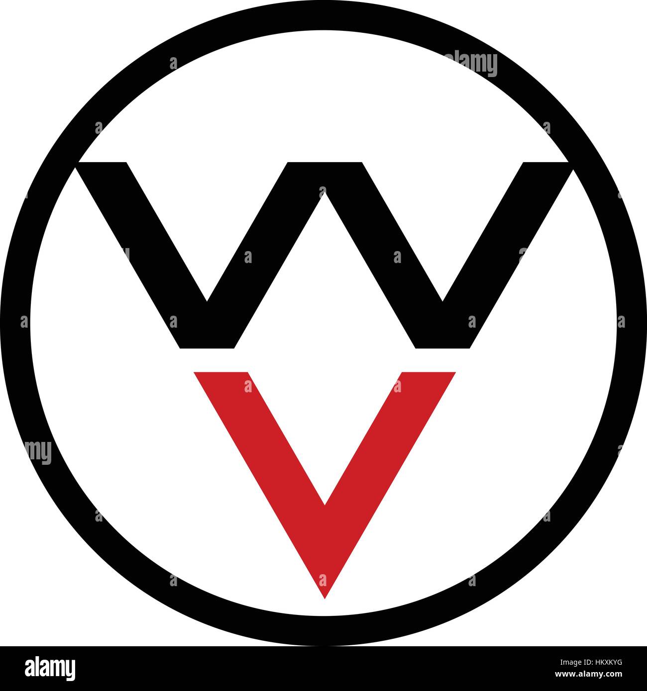 Wv Logo Stock Vector Images - Alamy