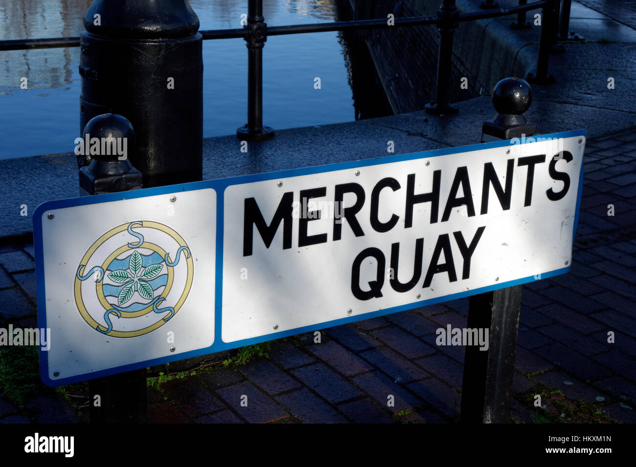Merchants Quay sign, Merchants Quay, Salford Quays, Salford, Manchester ...