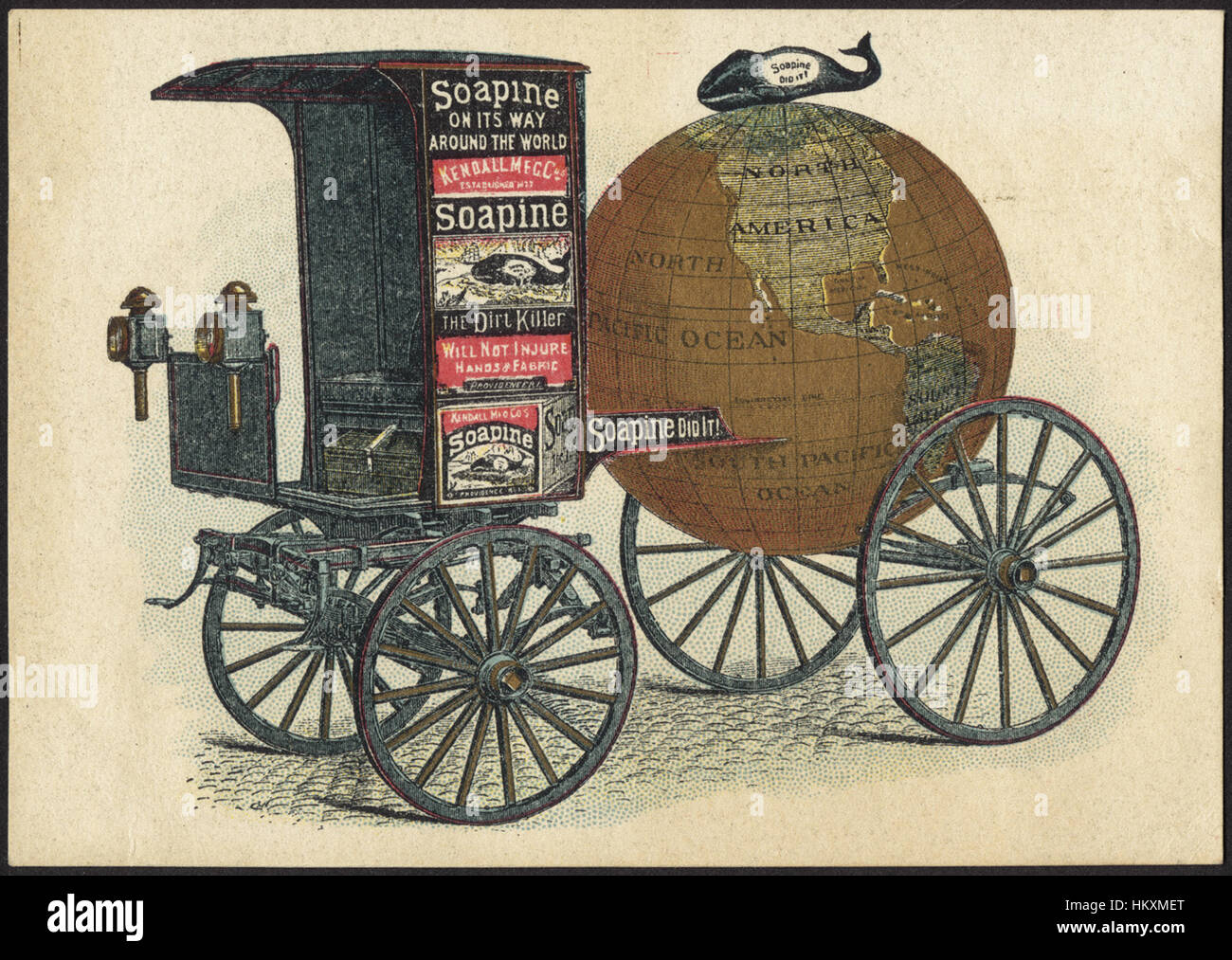 Soapine on its way around the world Stock Photo - Alamy