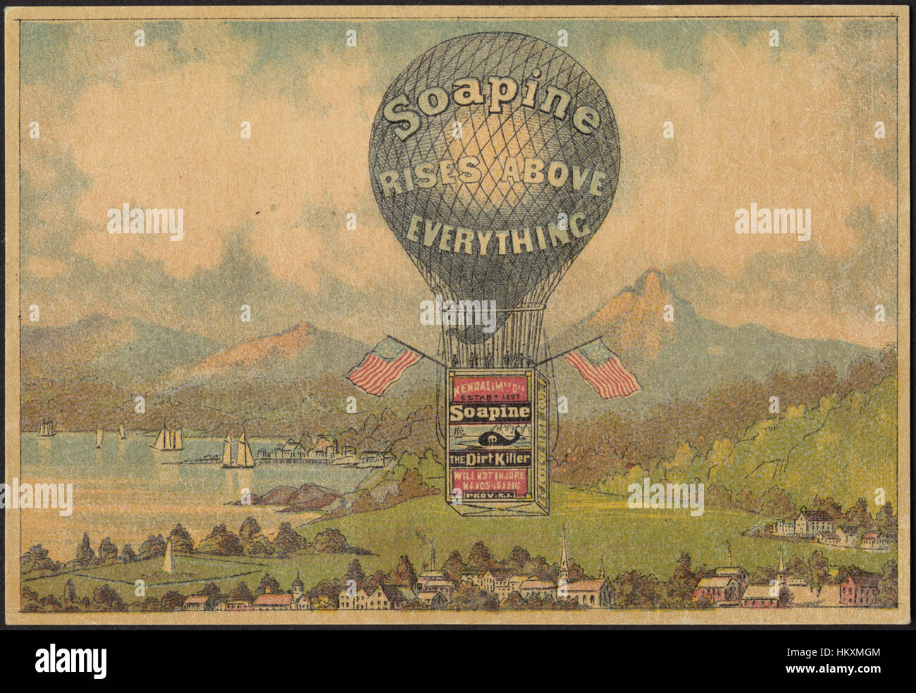 Soapine rises above everything Stock Photo - Alamy