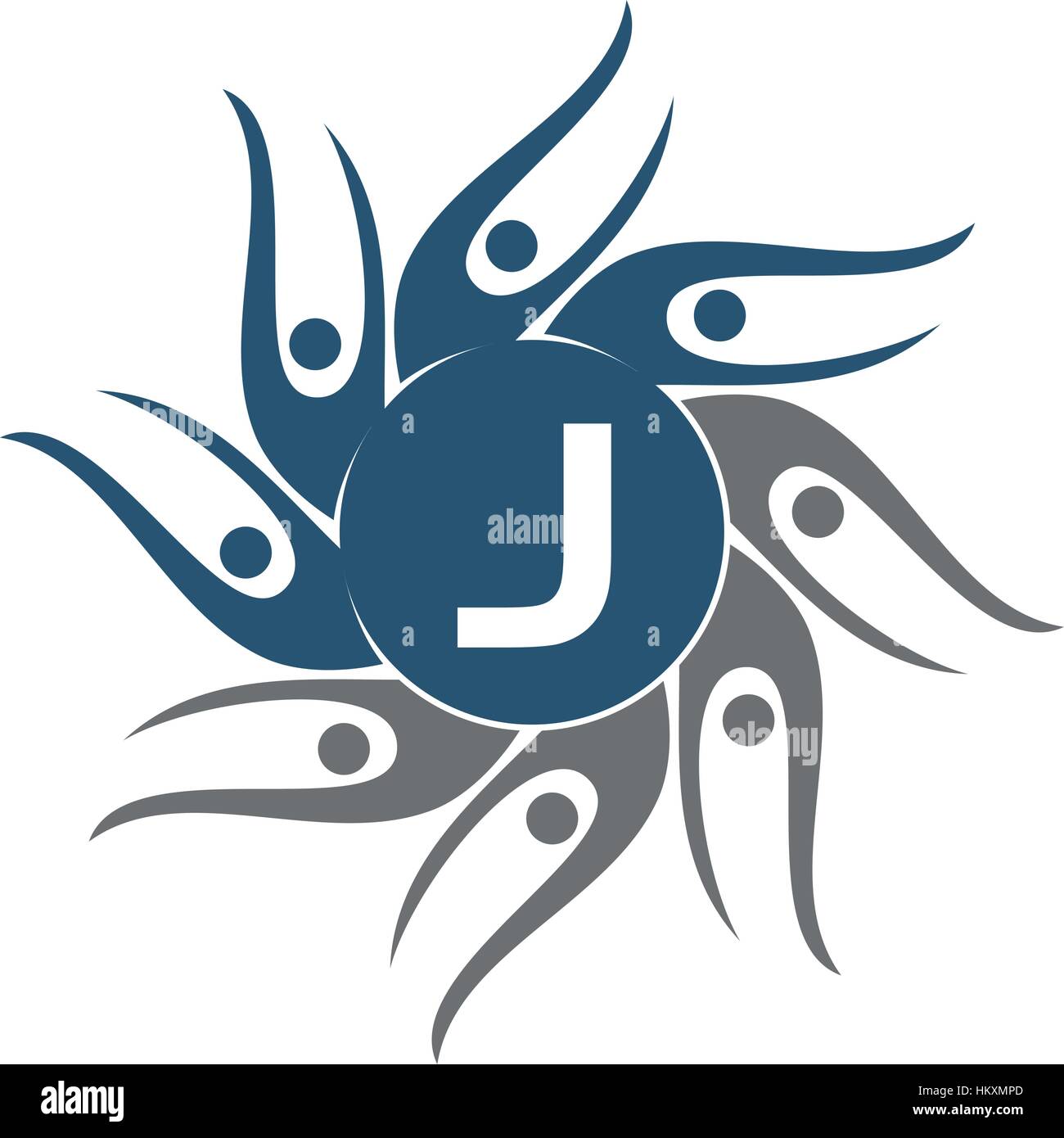 Initial j Stock Vector Images - Alamy