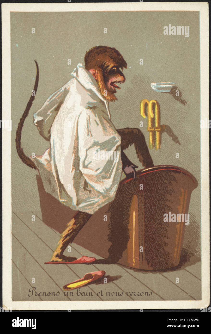 Prenons un bain et nous verrons Stock Photo - Alamy