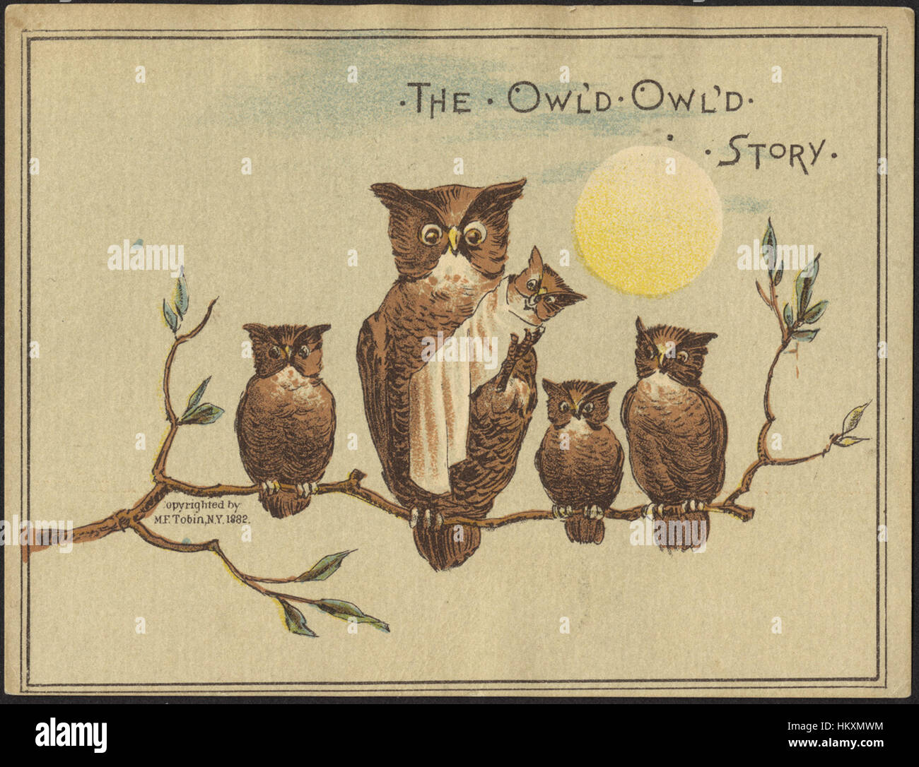 The owl'd owl'd story Stock Photo - Alamy