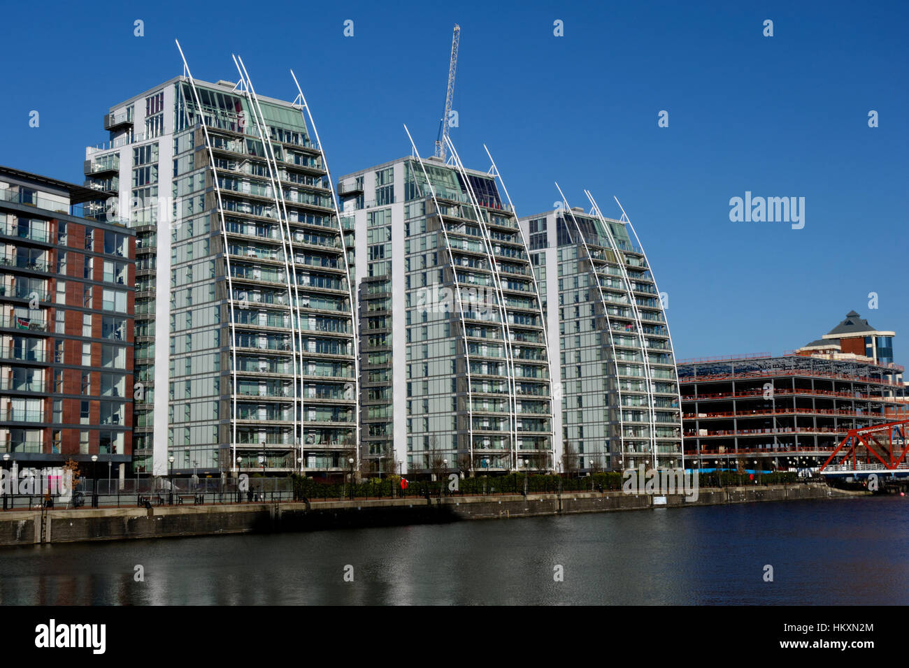 Greater manchester tower blocks hi-res stock photography and images - Alamy