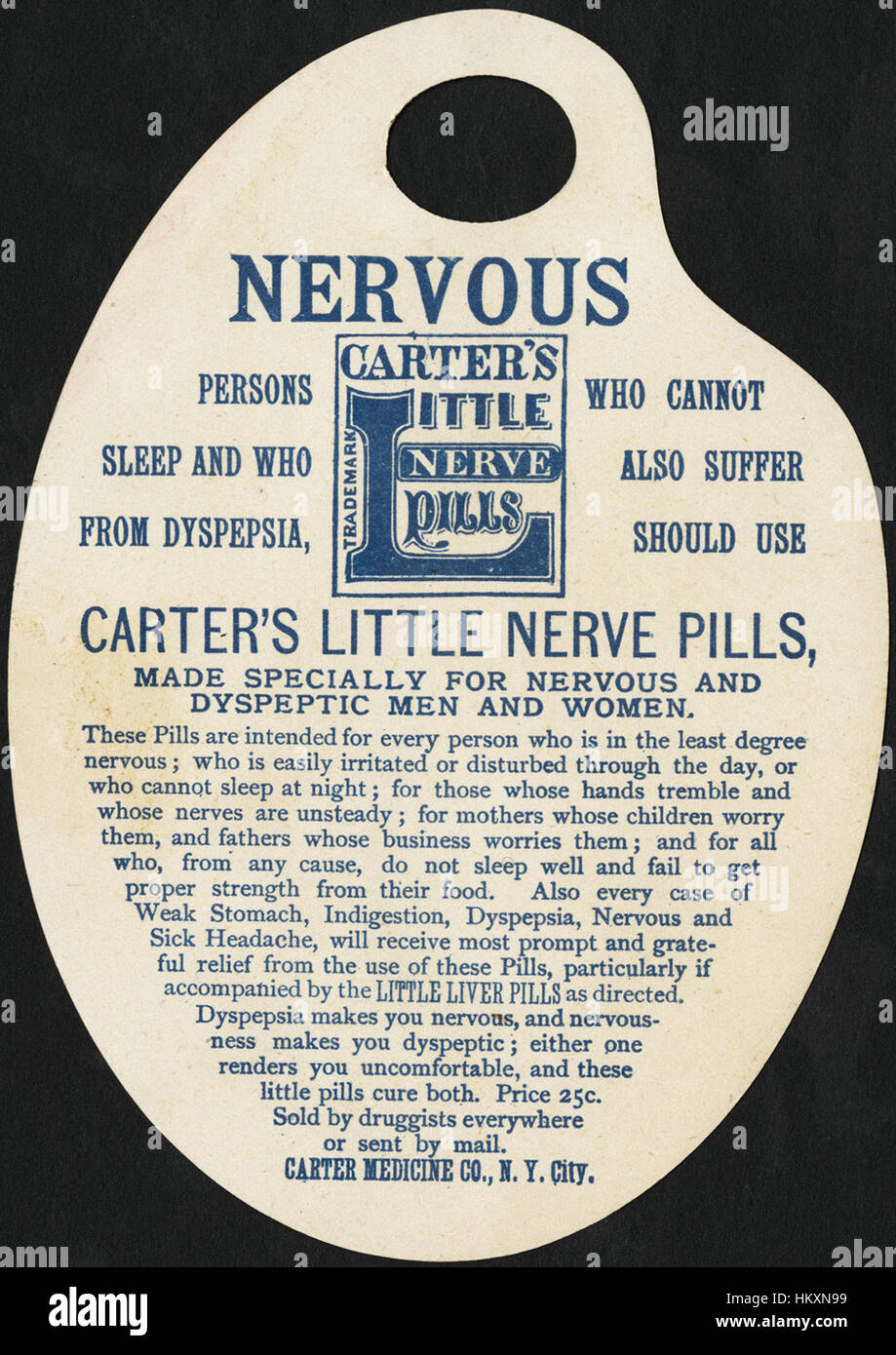 Carters liver pills hi-res stock photography and images - Alamy