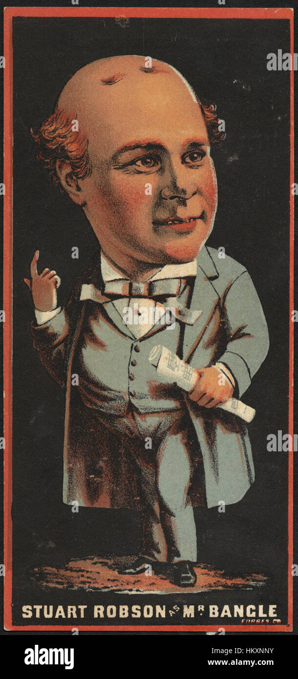 Stuart Robson as Mr. Bangle (front Stock Photo - Alamy