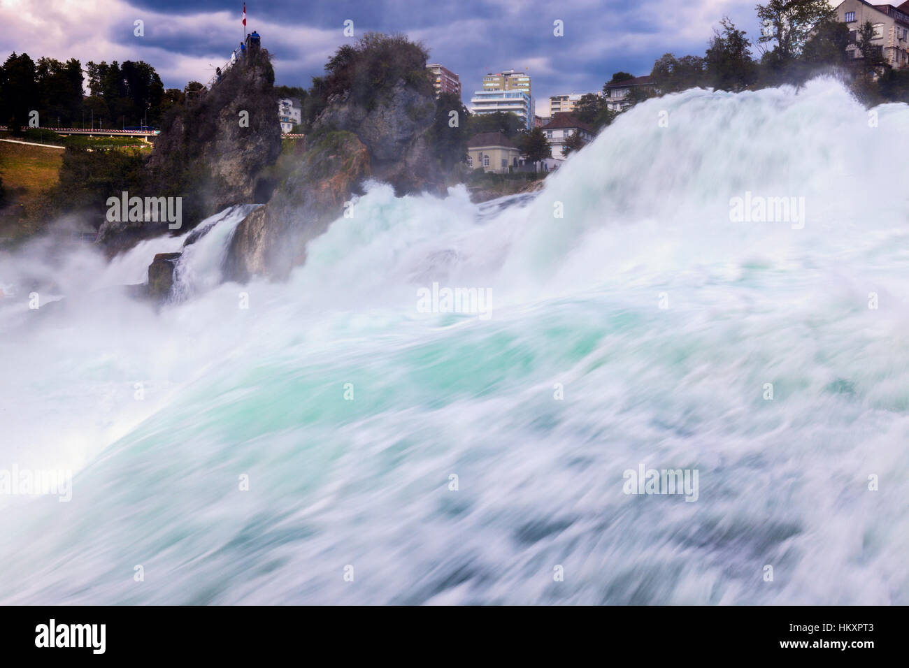 Rhine Falls in Neuhausen am Rheinfall, Switzerland Stock Photo - Alamy