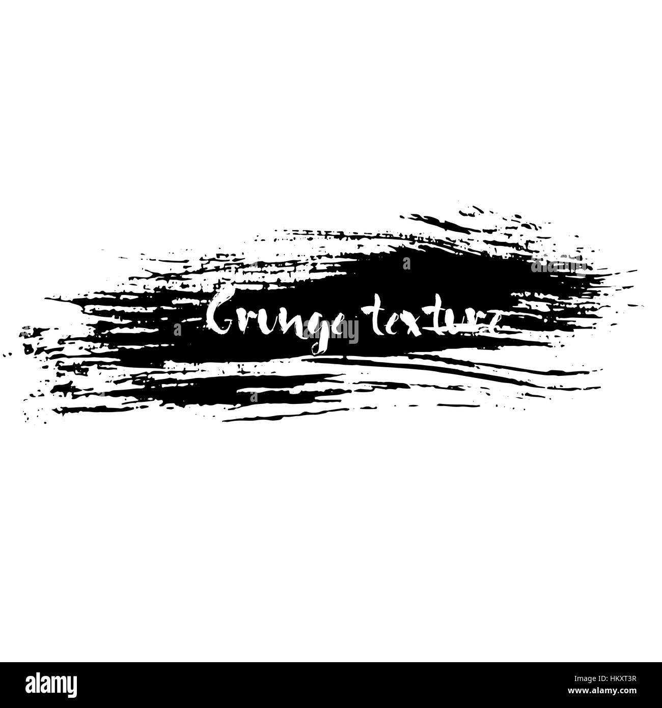 Ink vector brush strokes background. Vector illustration. Grunge ...