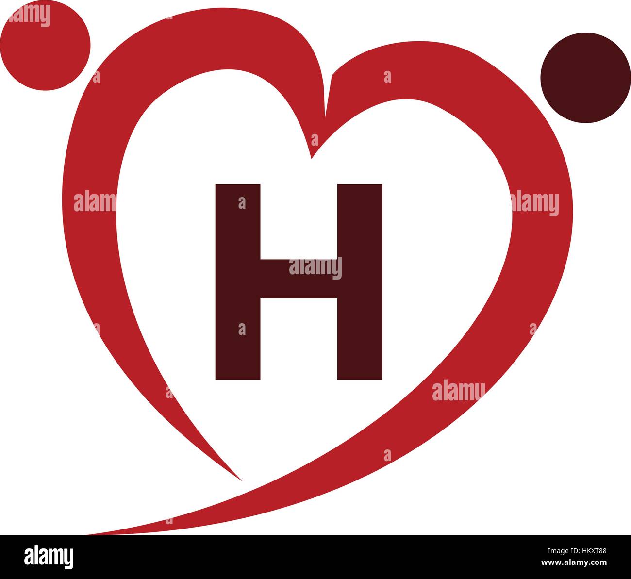 Love h Stock Vector Images - Alamy