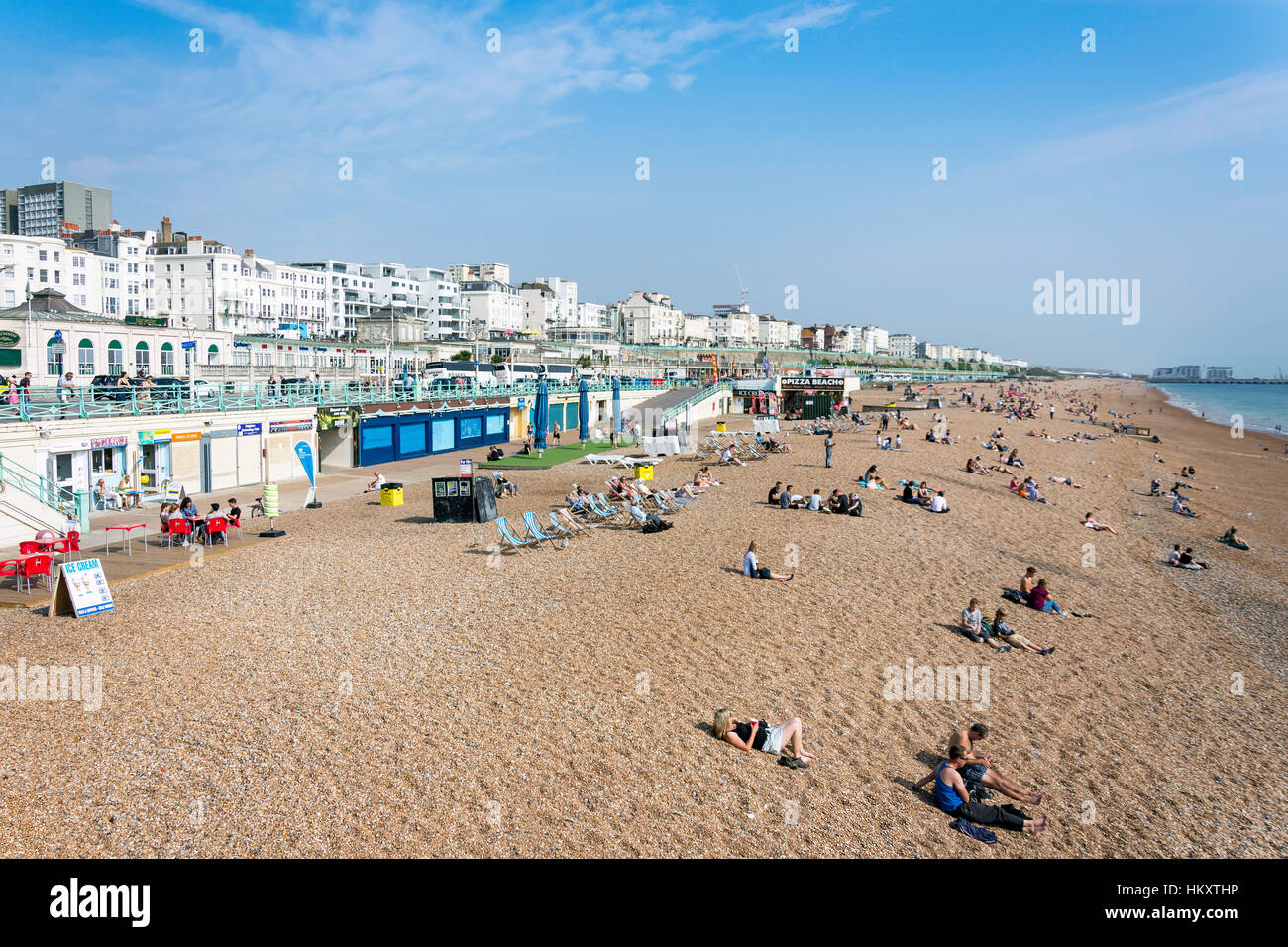 Brighton beach resort hi-res stock photography and images - Alamy