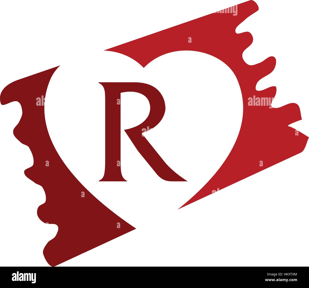Initial r Stock Vector Images - Alamy