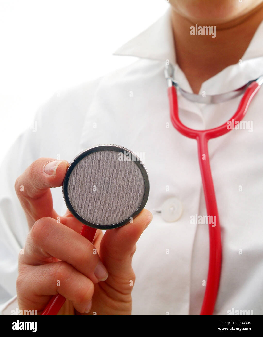 Doctor with stethoscope Stock Photo - Alamy