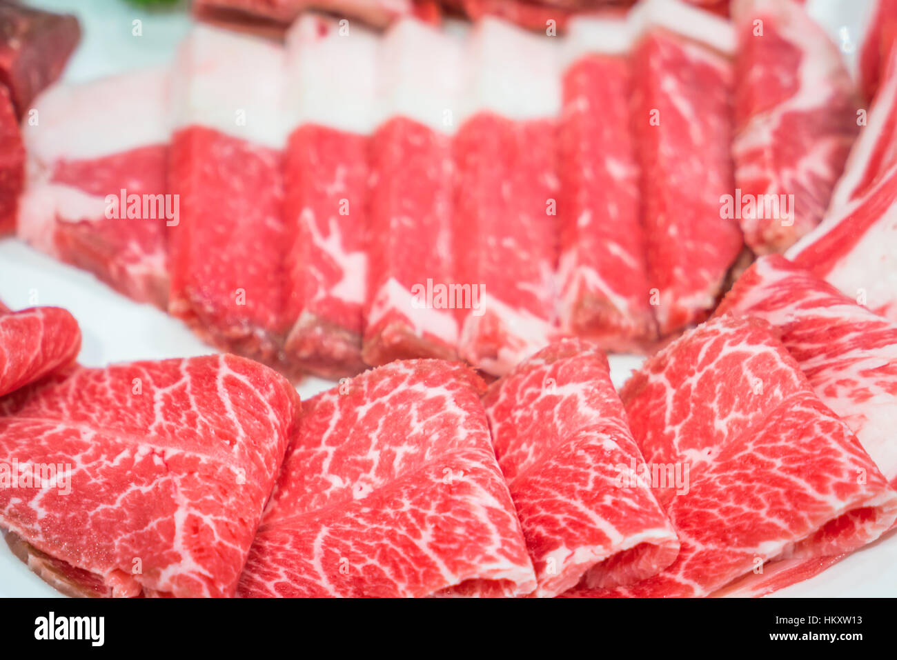 Raw fresh beef Stock Photo - Alamy