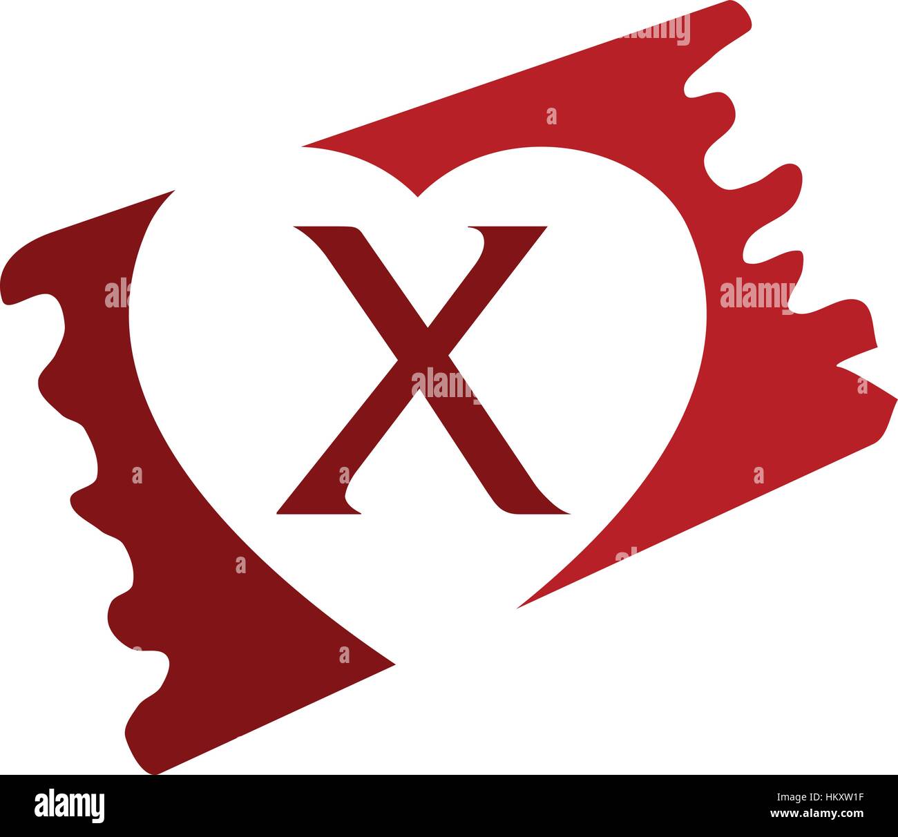 Love x Stock Vector Images - Alamy