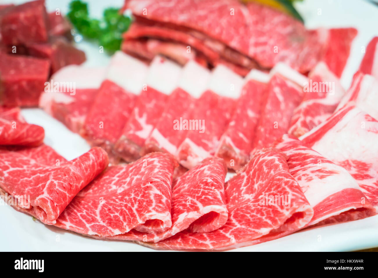 Raw fresh beef Stock Photo - Alamy