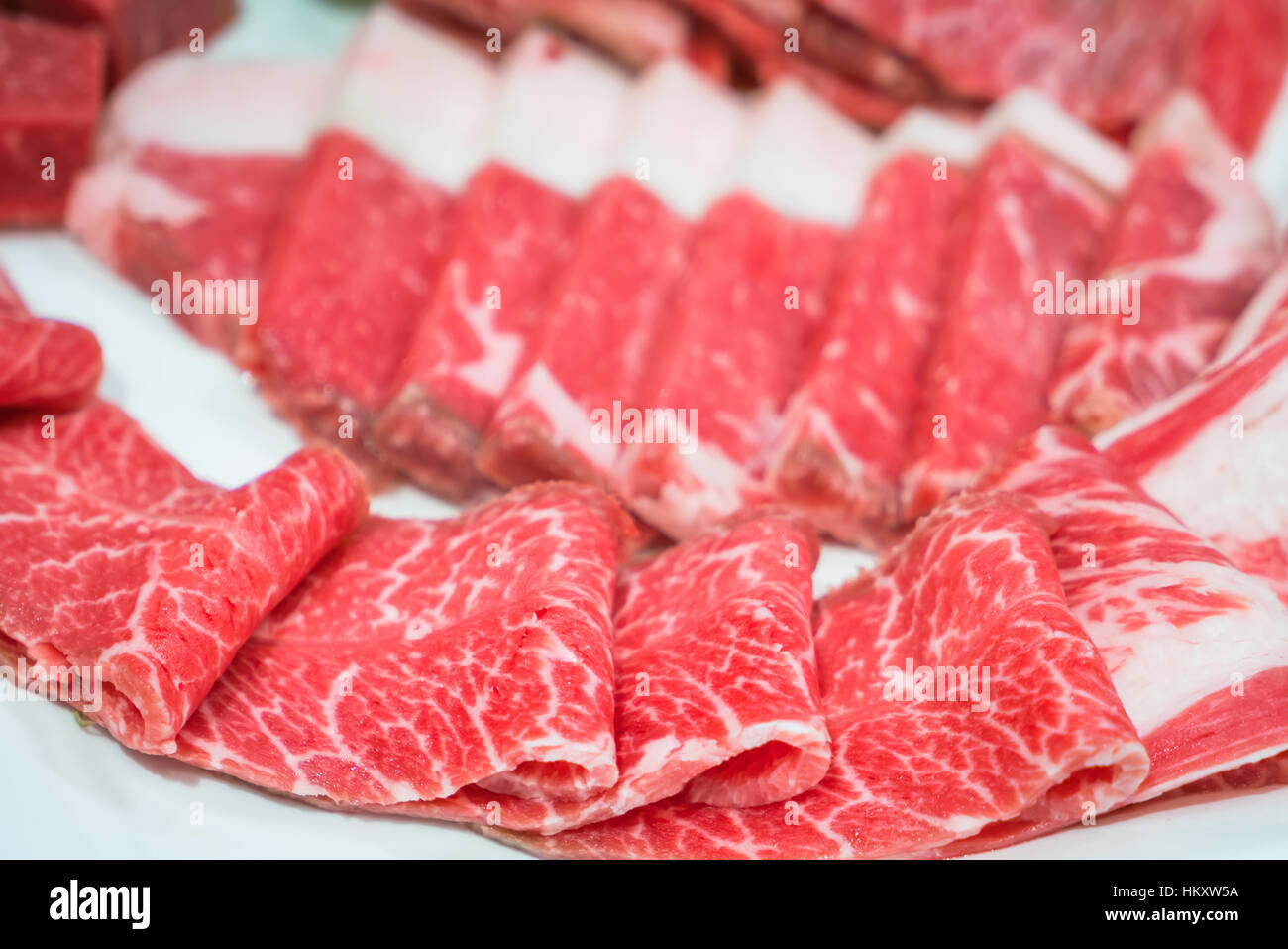 Raw fresh beef Stock Photo - Alamy