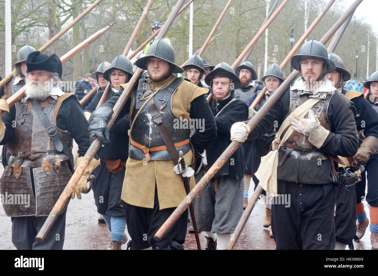 Kings army annual march hi-res stock photography and images - Alamy