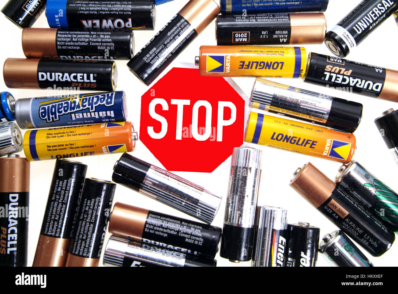 Battery waste hi-res stock photography and images - Alamy