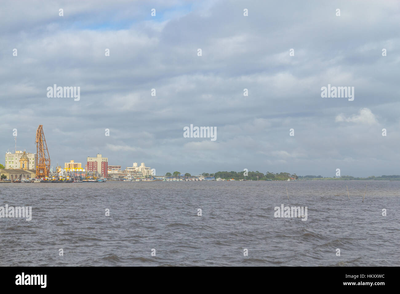 City view of Rio Grande city - Brazil Stock Photo - Alamy