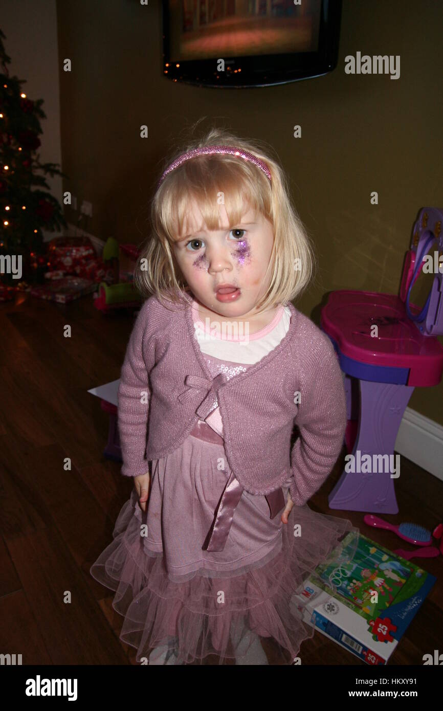 Kids playing with makeup hi-res stock photography and images - Alamy