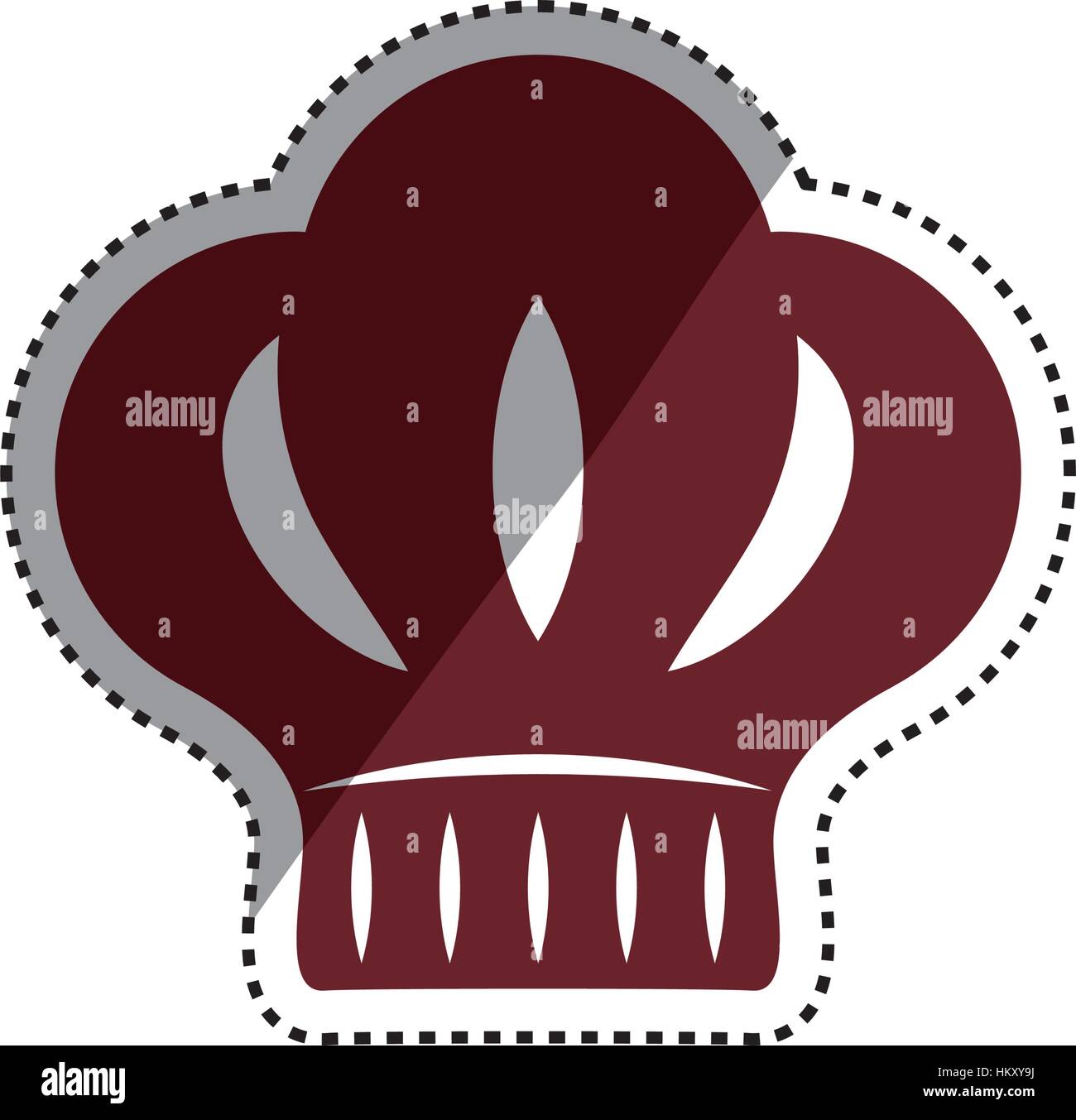 Chef hat symbol icon vector illustration graphic design Stock Vector ...