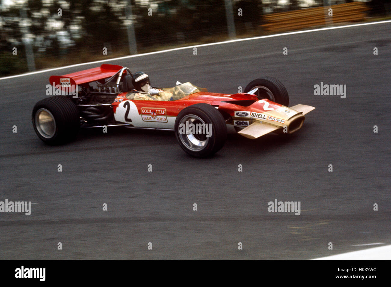 1968 Jochen Rindt Austrian Lotus 49B Watkins Glen US GP 1st USA Stock ...