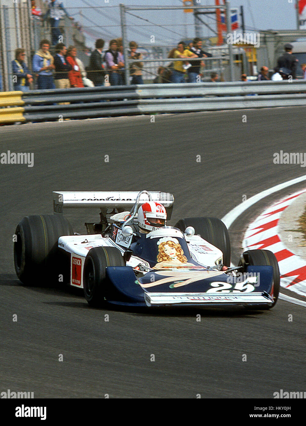 1976 Guy Edwards GB Hesketh 308 Ricard French GP 17th FL Stock Photo ...