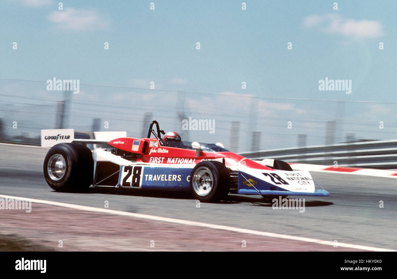 1976 John Watson N.Irl Penske PC3 Jarama Spanish GP dnf FL Stock Photo ...